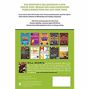 New York Times Simply Easy Crossword Puzzles