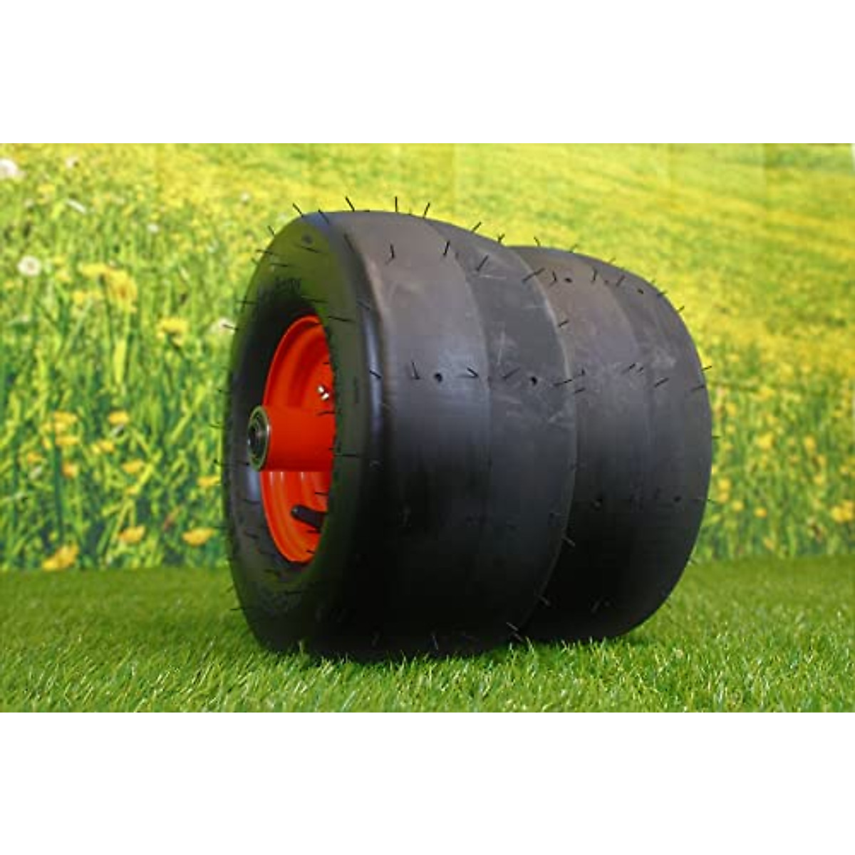 (Set of 2) Bad Boy Pneumatic 11x6.00-5 Assemblies replaces 022-8049-00, 022-8055-00