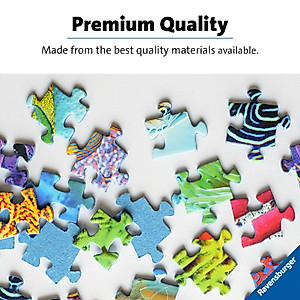 Ravensburger Cozy Retreat 500 Piece Large Format Jigsaw Puzzle - Premium Winter Puzzle for Adults | Jigsaw Puzzles 500 Pieces | Relaxing and Fun Activity | Ravensburger Puzzle Quality