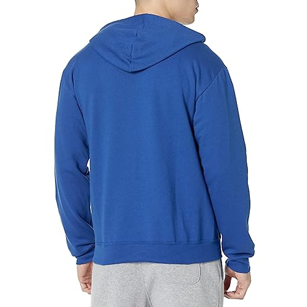 Fruit of the Loom Unisex Adult Eversoft Fleece Hoodies, Pullover & Full Zip, Moisture Wicking Breathable, Sizes S-4x Hooded Sweatshirt, Mellow Blue, XX-Large US