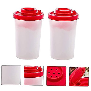 Jalepeño Pepper 2pcs Pepper Shaker Seasoning Jars Plastic Pepper Plastic Bottle Metal Clear Plastic Mini Plastic s Seasoning s Kitchen Supplies
