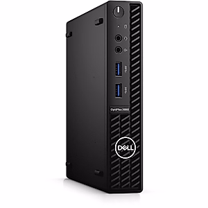 Dell Optiplex 3000 3080 Micro Tower Desktop (2020) | Core i5-128GB SSD - 16GB RAM | 6 Cores @ 3.8 GHz - 10th Gen CPU Win 11 Pro (Renewed)