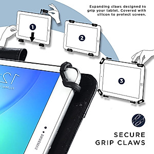 Cooper Touchpad Executive [Multi-Touch Mouse Keyboard] Case for 7, 7.9, 8" Tablets | iPadOS, Android, Windows | Bluetooth, Universal, Leather, Hotkeys