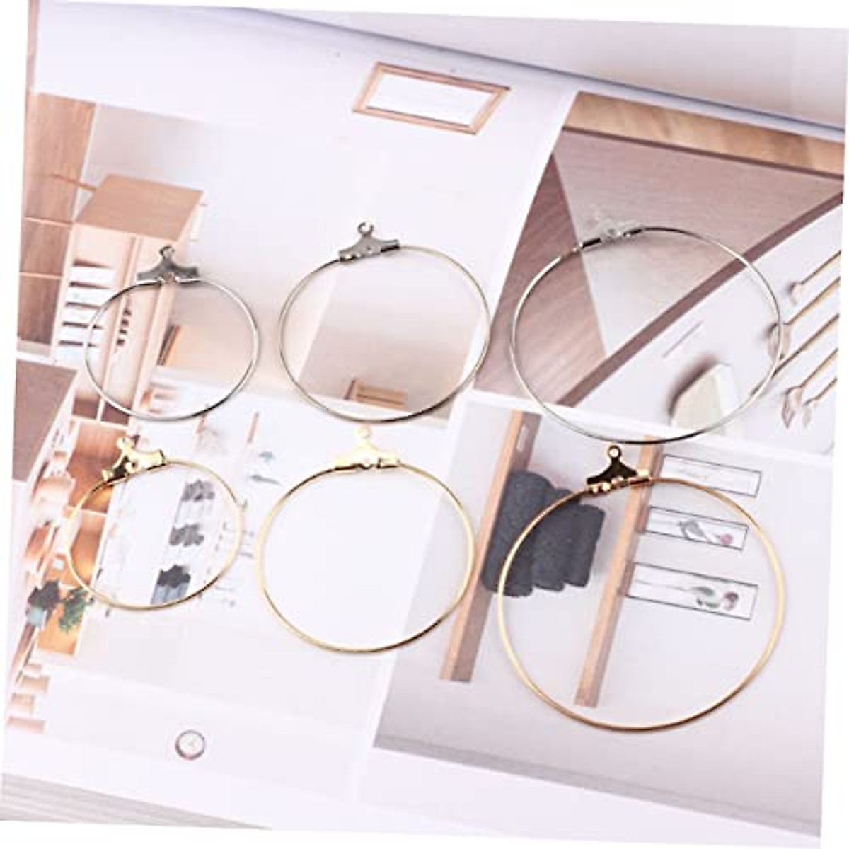 20pcs DIY Earring Hook Ear Clips Accessories DIY Ear Jewelry DIY Jewelry Making Supplies Copper Earrings Accessories