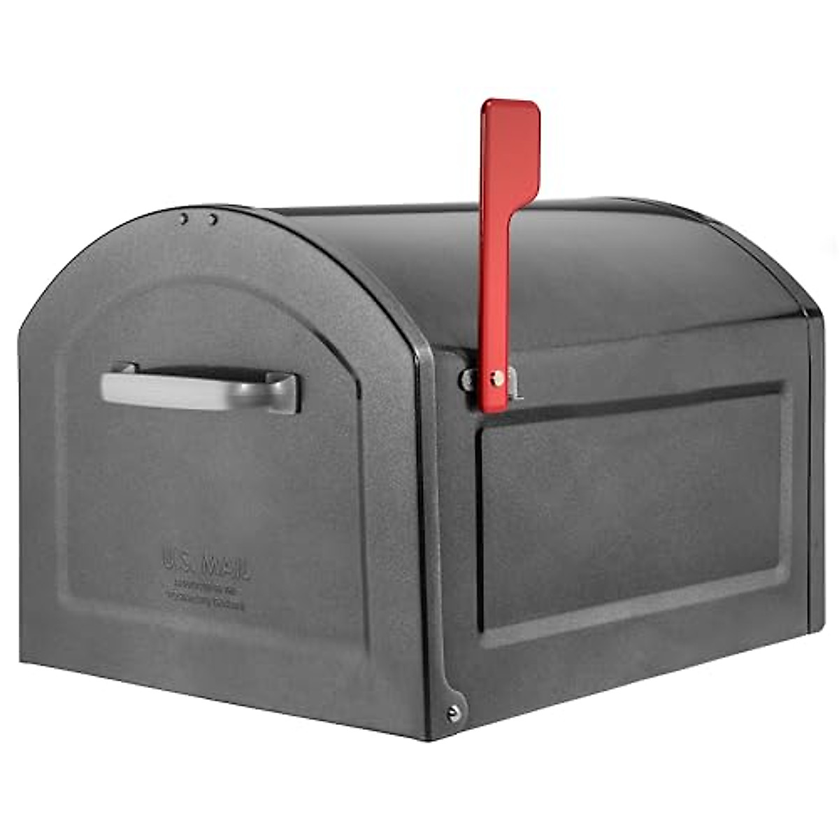 Architectural Mailboxes 950020P-10 Centennial Post Mount Mailbox, Extra Large, Pewter