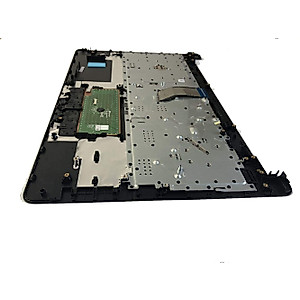 Replacement for HP 15T-BR000 15T-BS 15Z-BW 15-BS 15-BW 15G-BR 15G-BX 15-BS020WM 15.6" Laptop Upper Case Palmrest Keyboard Touchpad Assembly Part 925008-001 AP204000E00