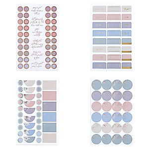 Classic Sticker Book in Flora, Decorate Your Paper Crafts, Label, Color Code Your Planner and Calendar with Beautiful Stickers in Elegant Flora by Erin Condren