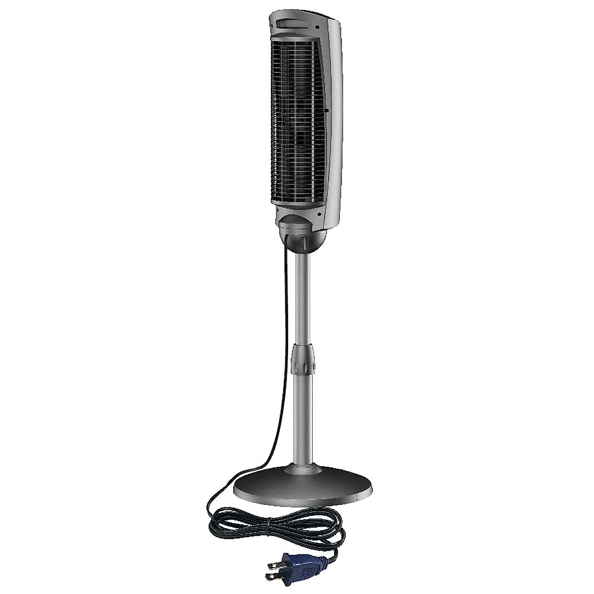 Lasko 2535 52" Oscillating Pedestal Fan, 52 Inch, Silver Gray