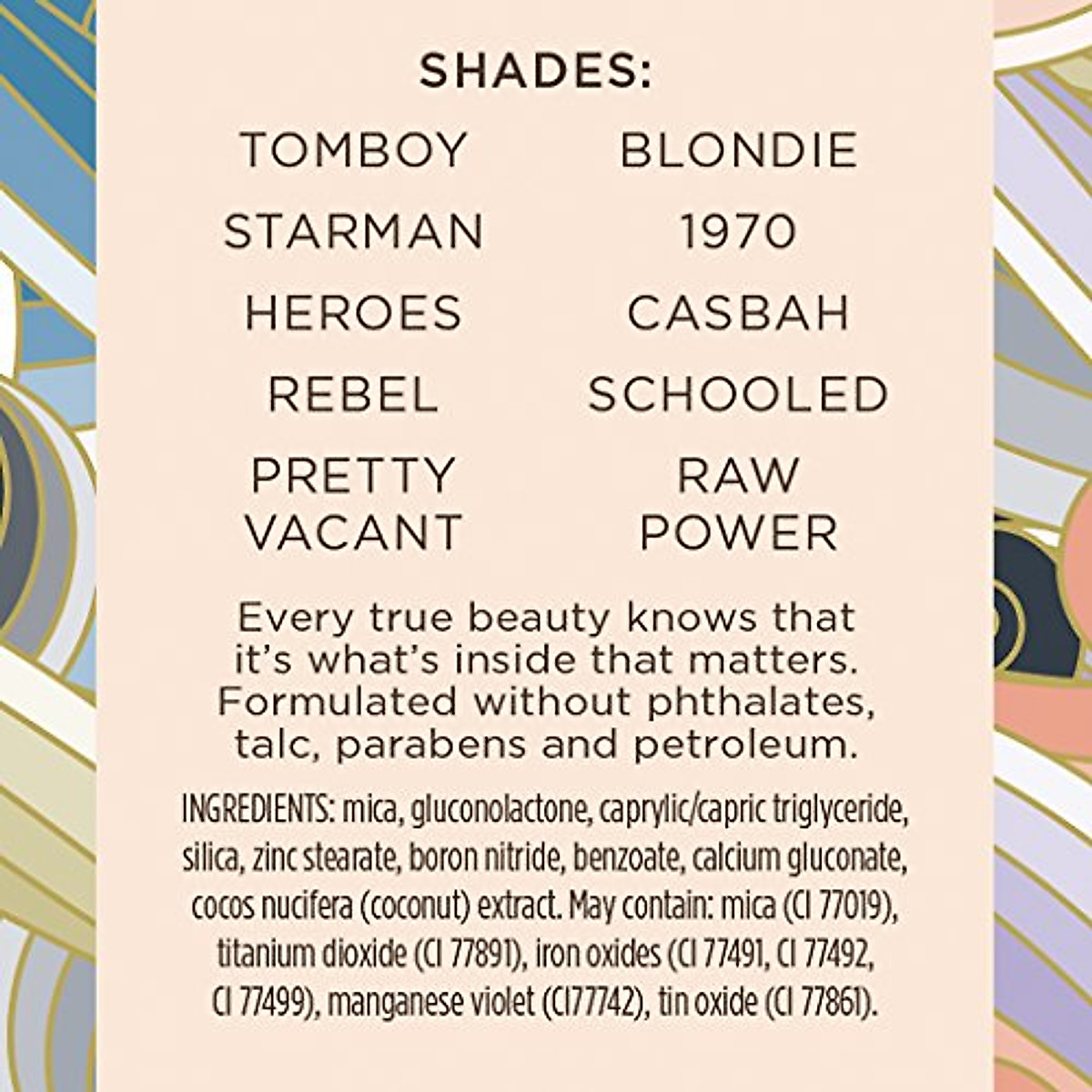 Pacifica Beauty 10 Well Eye Shadow, Beachy Punk, 0.2 Ounce