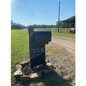 5 Inch House Numbers for Outside, Metal Modern Floating House Numbers, Garden Door Mailbox Decor Number with Nail Kit, Visibility Signage,Silver Grey(9)