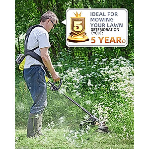 Eventronic String Trimmer Line Compatible with Ryobi One+ AC14RL3A,66 FT/0.065-Inch Autofeed Spools,Trimmer Spool Compatible with Ryobi Weed Wacker 18V,24V,40V Cordless Trimmers (6Spools+1Cap)