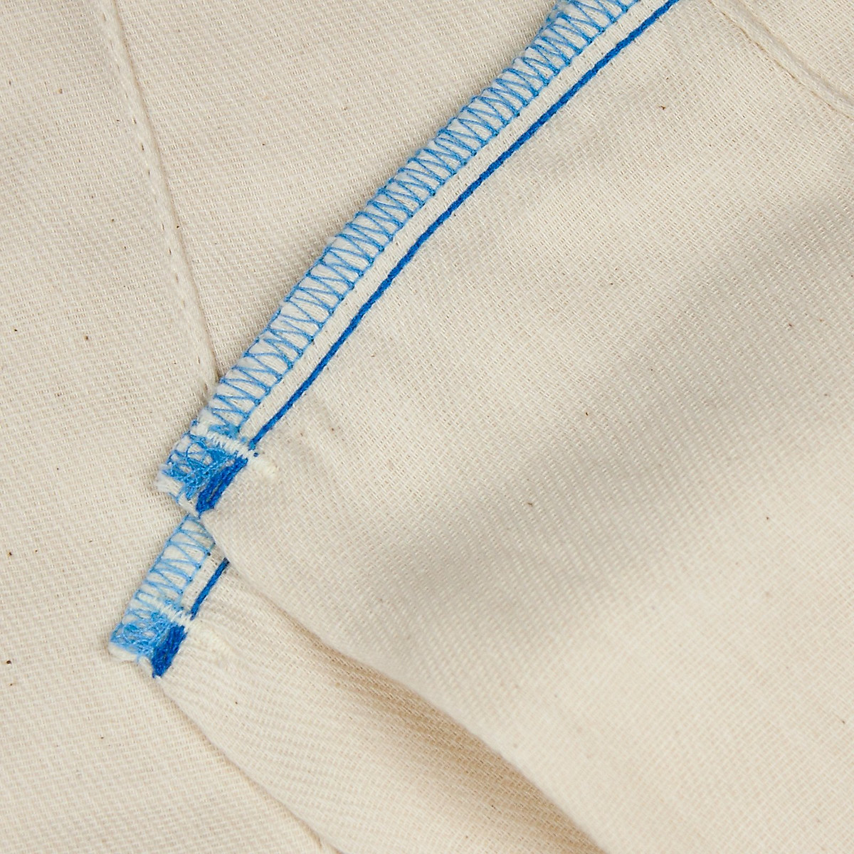 Unbleached Prefold Cloth Diapers by OsoCozy – 100% Cotton, Durable, Soft, Absorbent, Sustainable & Economical - 12"x16", Fits 7-15 Lbs. - (Infant 4x8x4)