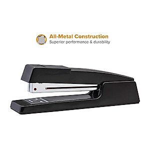 Bostitch Office Executive 20 Sheet Metal Stapler, Black, 2-Pack (B440-BLK-2PK)