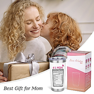 DOMICARE 20oz Tumbler with Lid Stainless Steel Tumblers Bulk, Double Wall Vacuum Insulated Coffee Travel Mug Powder Coated Tumbler (White/3D, 1)