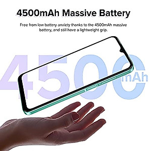 Ulefone Note 14 Unlocked Cell Phone 2023, Android 12 3GB+16GB, Triple Card Slots 6.52" Waterdrop Screen, Dual SIM 4G, 8MP+5MP Dual Camera, 4500mAh Battery GSM Smartphone, Face Unlock, GPS, US Version