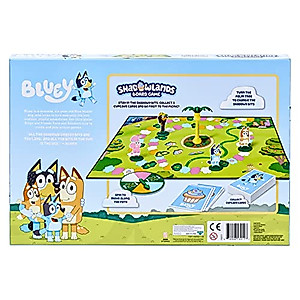 Bluey - Shadowlands Board Game - Family Game Night, Unpredictable - Engaging Fun for All - Collect All 5 Cupcake Cards | 2-4 Players | for Ages 3+, Multicolor, 13011