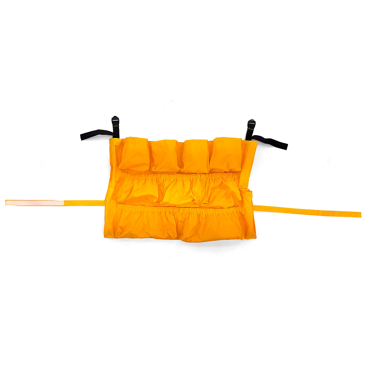 Farag Janitorial Trash Can Caddy Bag | Fits 32-48 Gallon Can | 12 Pockets | Large Round and Square Trash Cans.