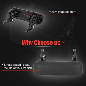 X AUTOHAUX Textured Black Rear Liftgate Tailgate Handle Replacement for Ford for Ranger Pickup for Mazda B2300 B2500 B3000 B4000 1998-2011 Truck 1L5Z9943400AAA FO1915109