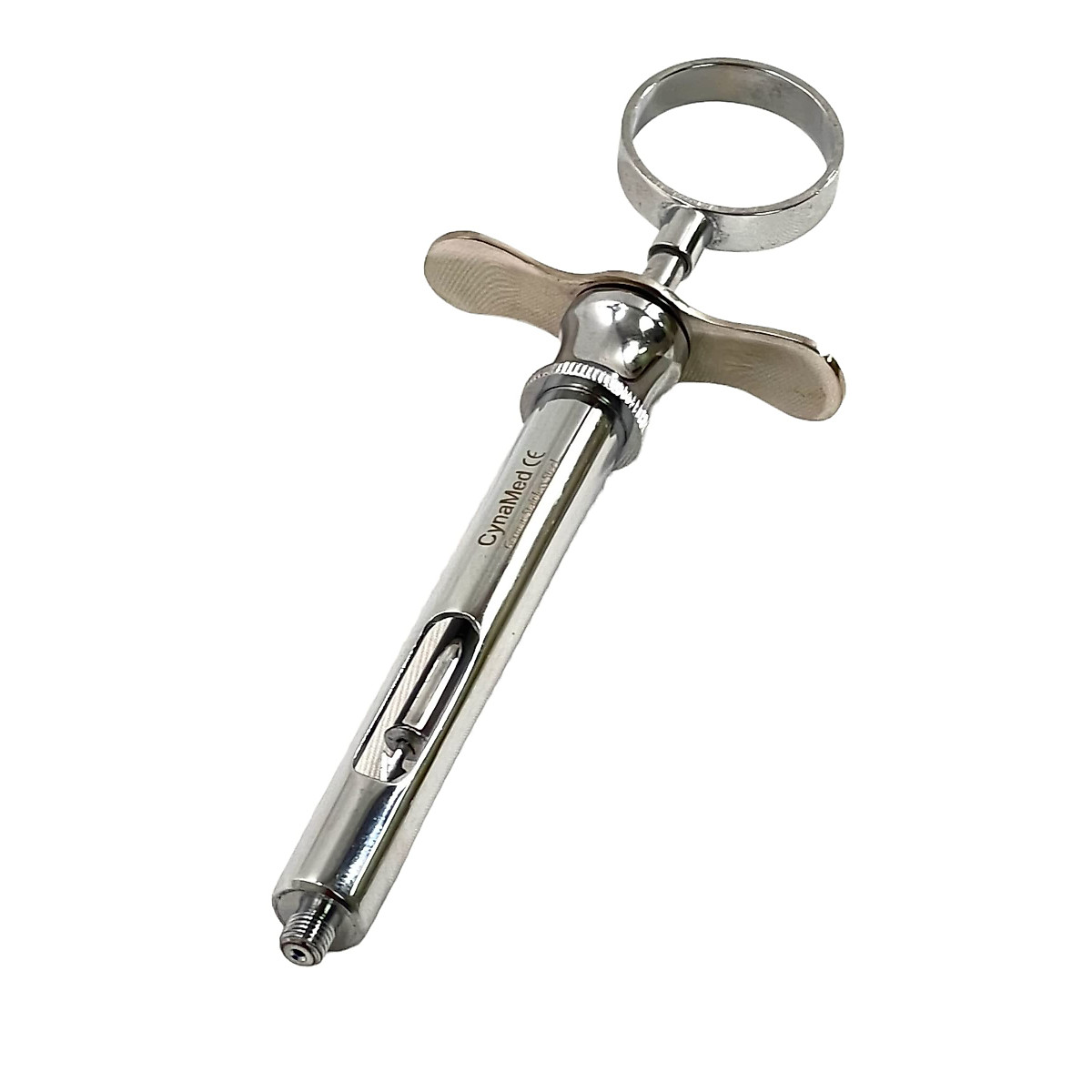 5 PREMIUM ASPIRING DENTAL SYRINGES 1.8mL ANESTHETIC ONE RING WITH FINGER RESTS SURGICAL DENTAL INSTRUMENTS ( CYNAMED )