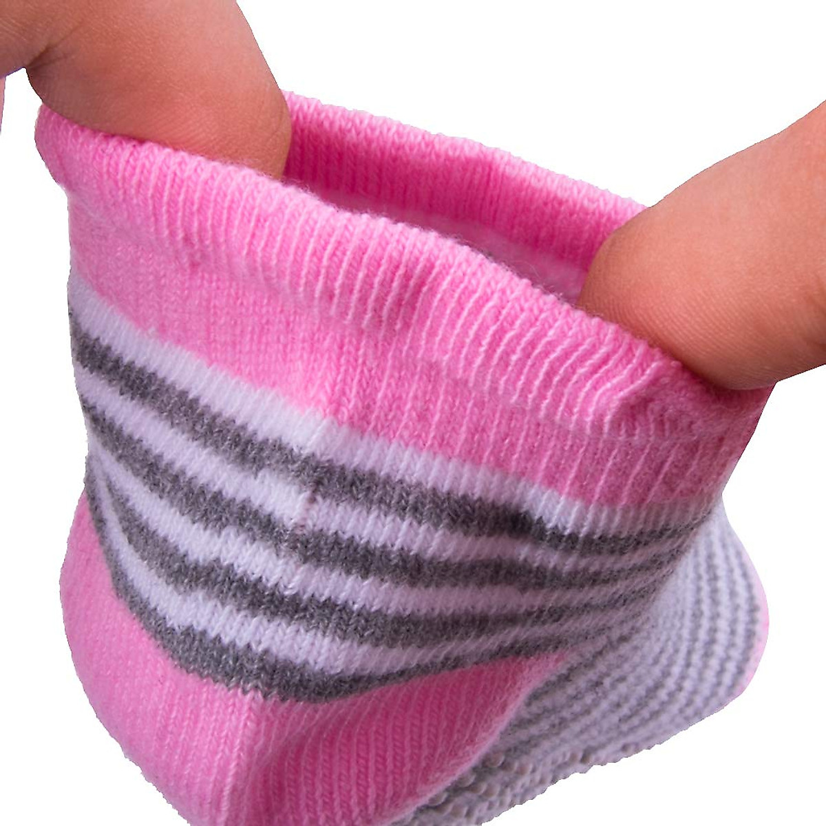 Duufin 16 Pairs Non Skid Toddler Socks Ankle Toddler Grip Socks Kid Gripper Socks for Toddler Boys Girls, 1-3T