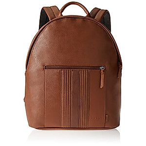 Ted Baker London ESENTLE Striped PU Backpack, tan