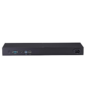 Q515G6 Latest 1U Rack with Intel Celeron Processor 3865U 1.8G Dual Core 2M Cache,6 LAN I211 at Network comupter Barebone
