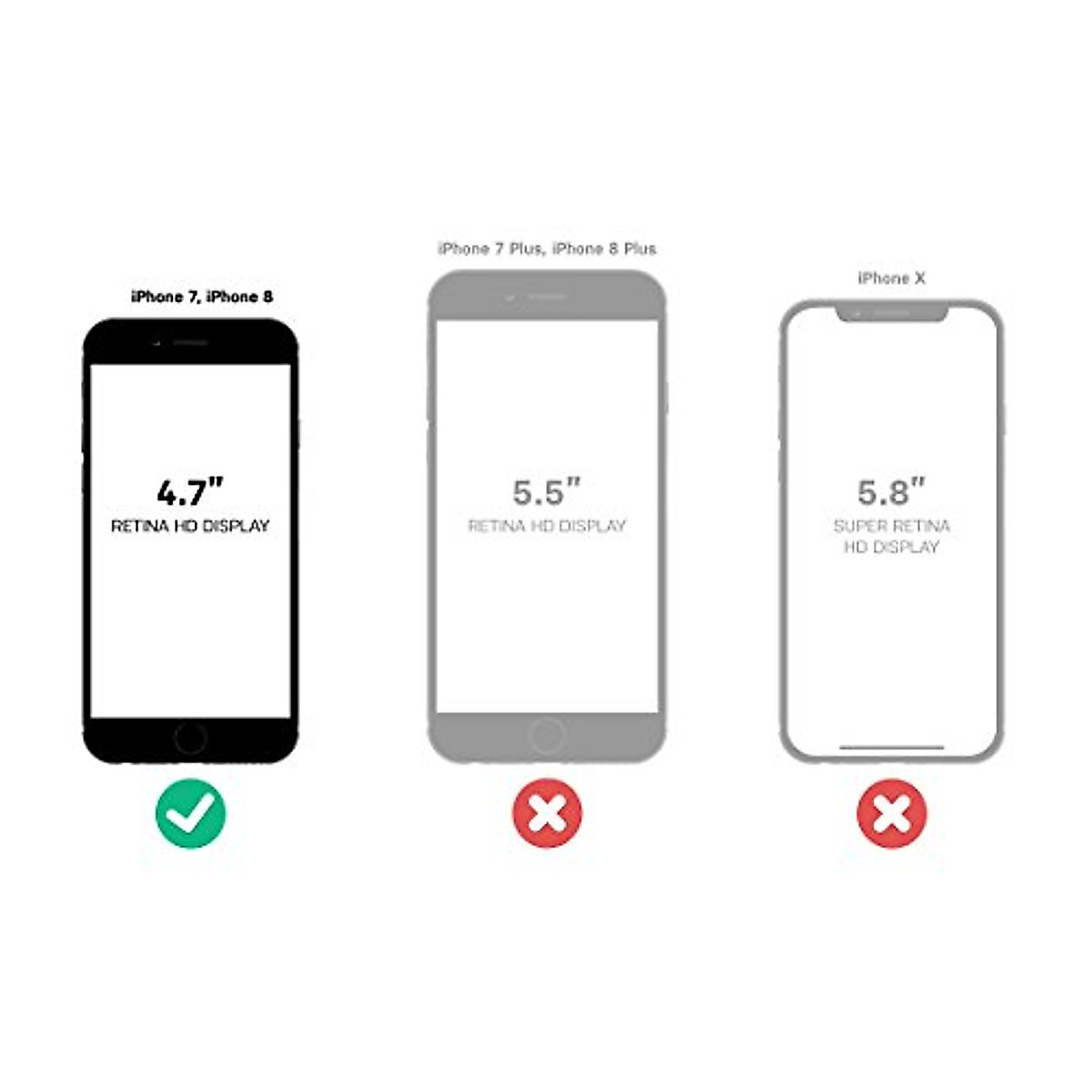 OtterBox Alpha Glass Screen Protector for iPhone 6 / 6s / 7 / 8 - Clear