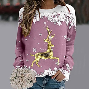 Ugly Christmas Sweater for Women Sweater Dress tee Shirt Shirt Pullover tee Novelty Funny Knit Sweater Work Office Business Lantern Sleeve Shirt Jacket Coats Green Cardigan Medieval Dress for Women