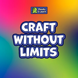 READY 2 LEARN Glitter Foam Stickers - Silver and Gold Stars - Pack of 168 - Self-Adhesive Stickers - Stickers for Scrapbooks and Cards