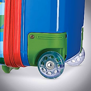 American Tourister Kids' Disney Hardside Upright Luggage, Mickey Mouse 2, Carry-On 16-Inch