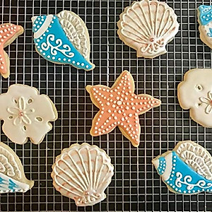 Sandy Beach Cookie Cutter 4 Piece Set from The Cookie Cutter Shop – Tin Plated Steel Cookie Cutters