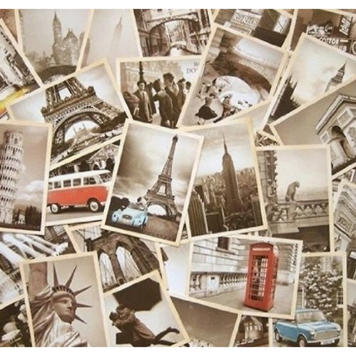 Dxhycc 32 PCS 1 Set Vintage Retro Old Travel Postcards for Worth Collecting