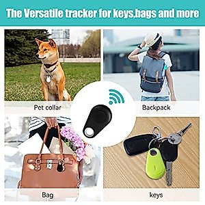 [4 Pack] Item Tracker Bluetooth Tracker Key Finder Item Locator for Kid Pet Keys Wallet All Your Things