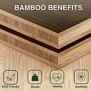 WTZ Shoe Rack Storage Organizer, 6 Tier Large Shoes Rack for Entryway Closet, Free Standing Shoes Shelf Stand, Sturdy Big Black Bamboo Wood Space Saving Shoe Rack for 25 Pair Shoe Boot Storage