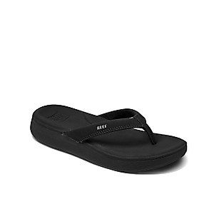 Reef Women's Cushion Cloud Flip-Flop, Black, Numeric_10