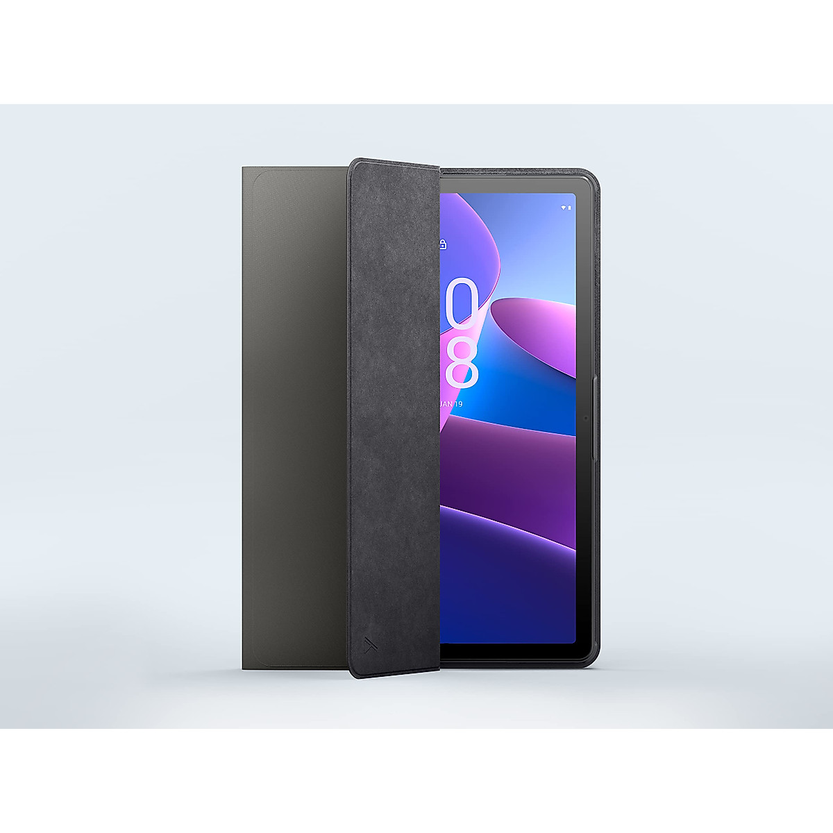 Lenovo - M10 Plus (3rd Gen) Folio Case (US) - 10-inch - Convertible Folio Stand - Built-in Pen Pouch - Sleep/Wake Function - Grey (Pen Sold Separately)