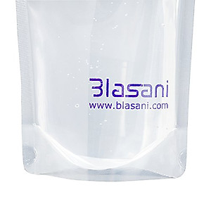 Blasani Concealable Cruise Ship Rum Sneak Flask Kit Set (4x16oz, 4x8oz)