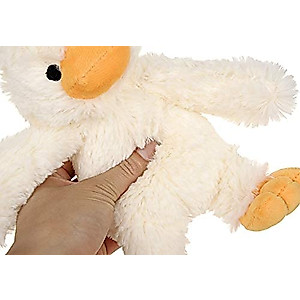 HOOPET Plush Duck Dog Toy - Large Squeaky Soft Pillow Snuggle Cuddle Puppy Toy for Big, Medium & Small Breed Dogs
