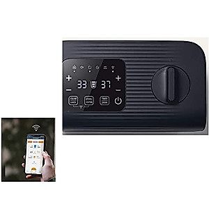 Navien Mate EQM 580, Queen – EMF-Free Water Heated Mattress Pad Warmer – Dual Temperature Control – WiFi Enabled & Eco-Friendly – Helps Soothe & Relieve Stress, Muscle Soreness, & Tension