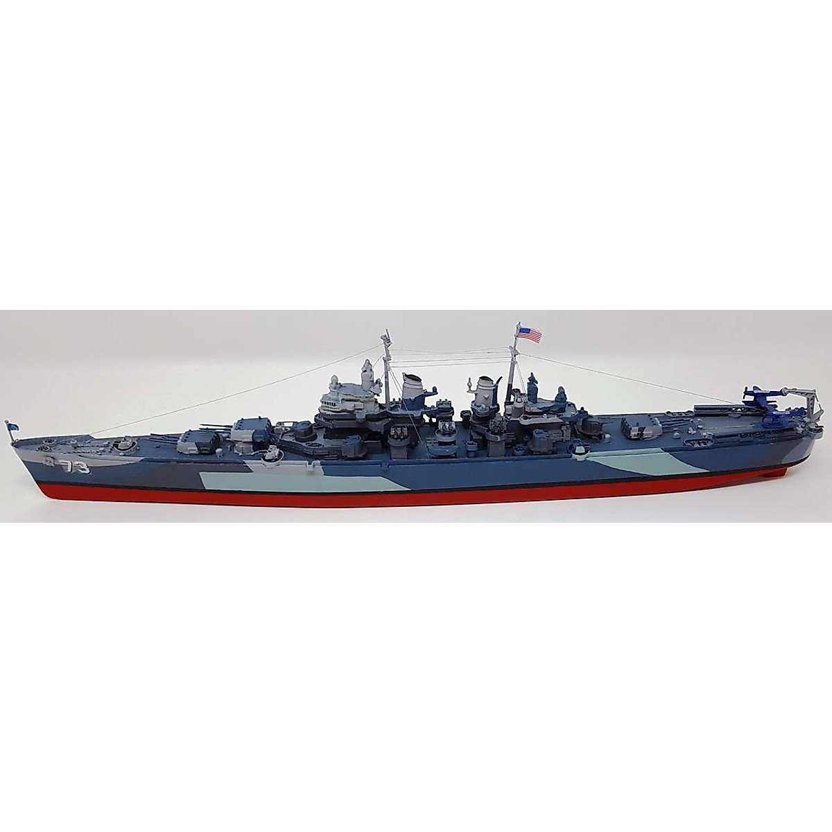 Atlantis USS Pittsburgh CA-72 Heavy Cruiser Plastic Model Kit Famous Ship 1/490 Scale