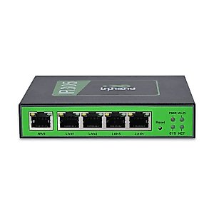 InHand Networks IR305 Industrial Iot LTE 4G VPN Router, 5 Ethernet Port, Dual sim, Wan failover, DI/DO Port, Remote Connection, Link Backup, Mu-mimo, VLAN. Support AT&T, T-Mobile & Verizon (CAT6)