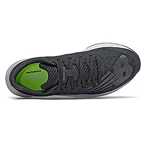 New Balance Women's FuelCell Prism V1 Running Shoe, Black/Camden Fog, 8 Wide