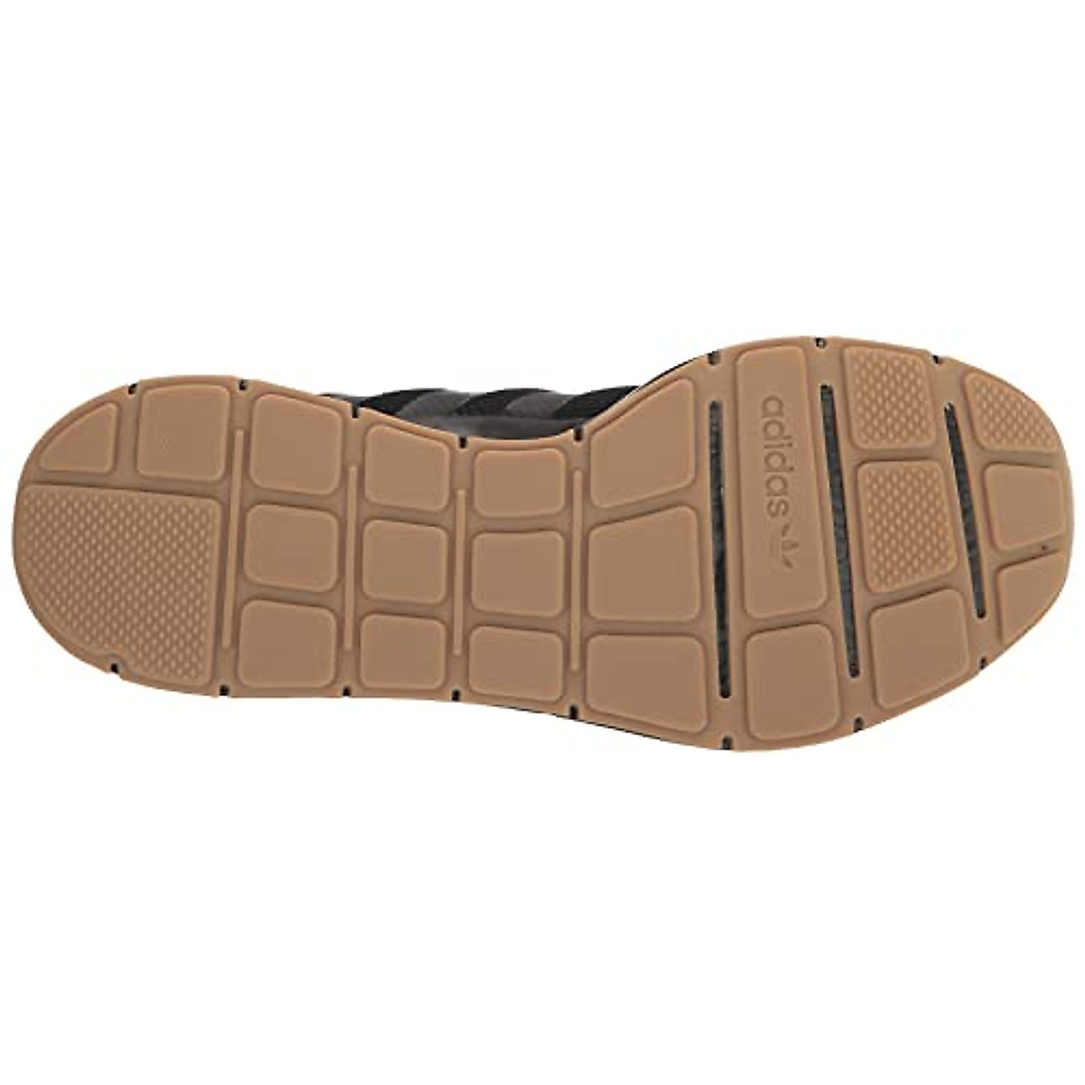 adidas Men's Swift Run legacy Shoe, Black/Black/Gum(2018), 8.5