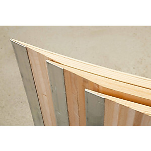 Graw Jump Ramps J20-7.9" Wooden Launch Ramp for Skateboard, BMX and More