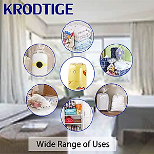 10 Pack 32x42 inches 1.6Mil Large Clear Plastic Storage Bags, Clear Big Giant Dustproof Moistureproof Storage Bags, XL Bags Perfect for Blanket,Duvets,Clothes and Big Plush Toys Luggage,Pillows, Suitcase, Comforter and More, Reusable(10 Bags+10 Ties)