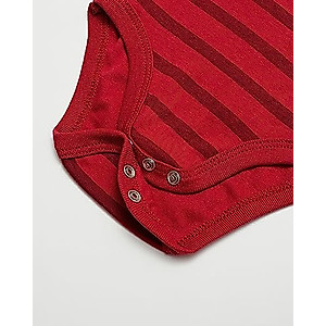 Harry Potter Baby Boys' Bodysuit Multi Pack (5 Pack Red/Black/Orange, 0-3 Months)