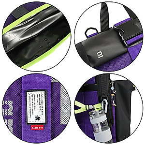 FIREFIRST Evangelion Backpack for Men & Women Water Resistant Roll Top College School Casual Daypack