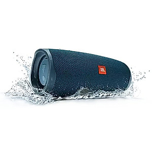 JBL Charge 4 Blue Bluetooth Speaker with JBL Authentic Carrying Case