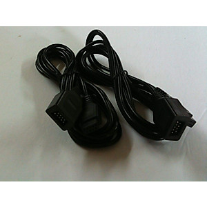 2 - 10 Foot 10FT Extra long Extension cable for ATARI 2600 Controller Joystick