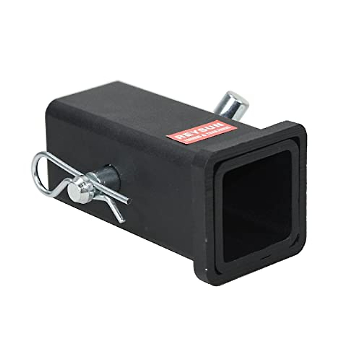 REYSUN 864028 Trailer Hitch Adapter Hitch Reducer Sleeve from 2-1/2 inch to 2 inch, with Hitch Pin and Clip